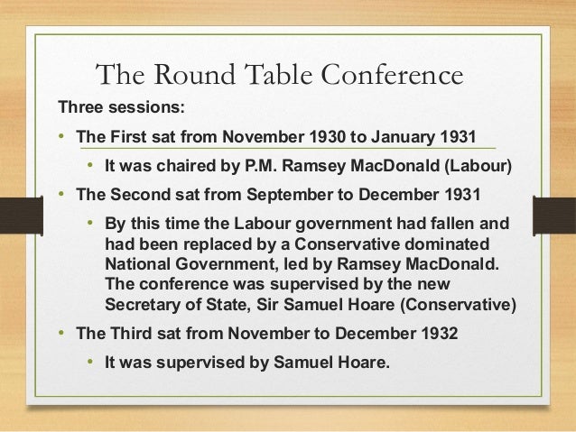 The Round Table Conference
