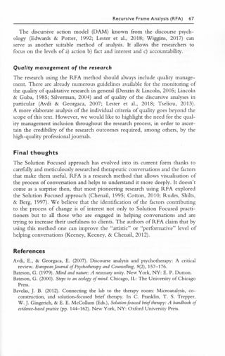 Recursive Frame Analysis (RFA) as a research tool for mapping ...