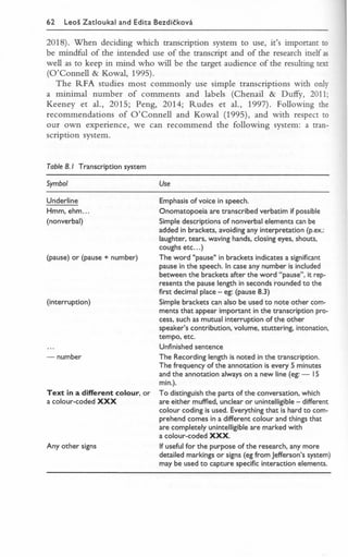 Recursive Frame Analysis (RFA) as a research tool for mapping ...