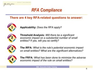 Why Does the Regulatory Flexibility Act Matter? | PPT
