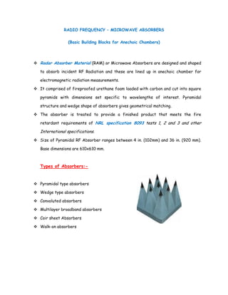Rf absorbers | PDF