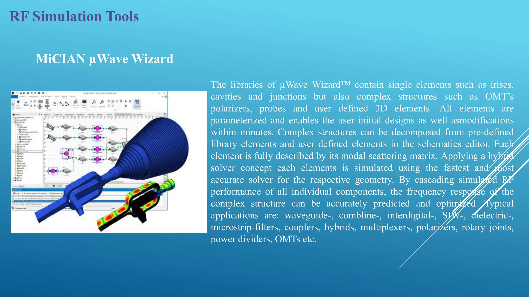 Radio Frequency and Microwave Simulation Tools | PPTX