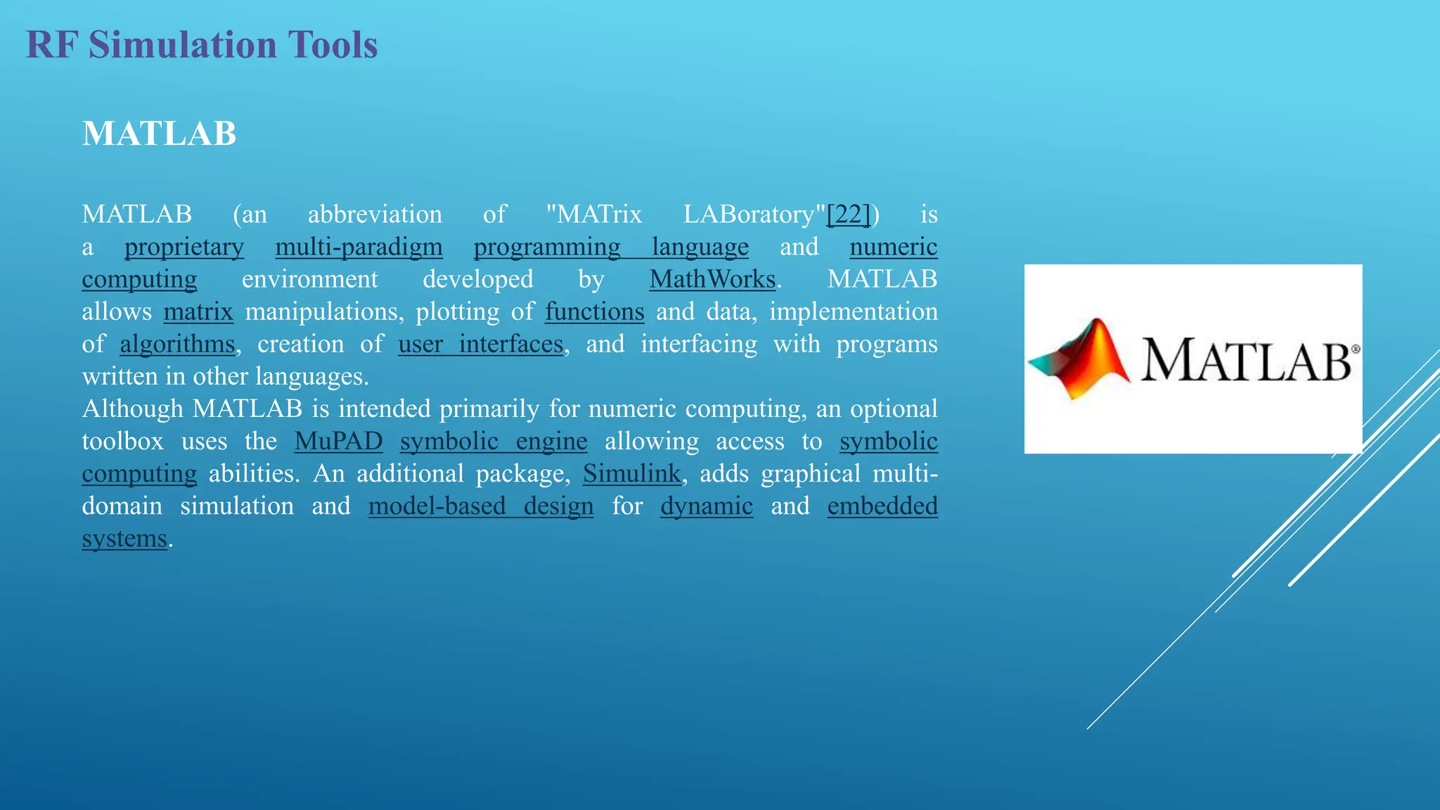 Radio Frequency and Microwave Simulation Tools | PPTX