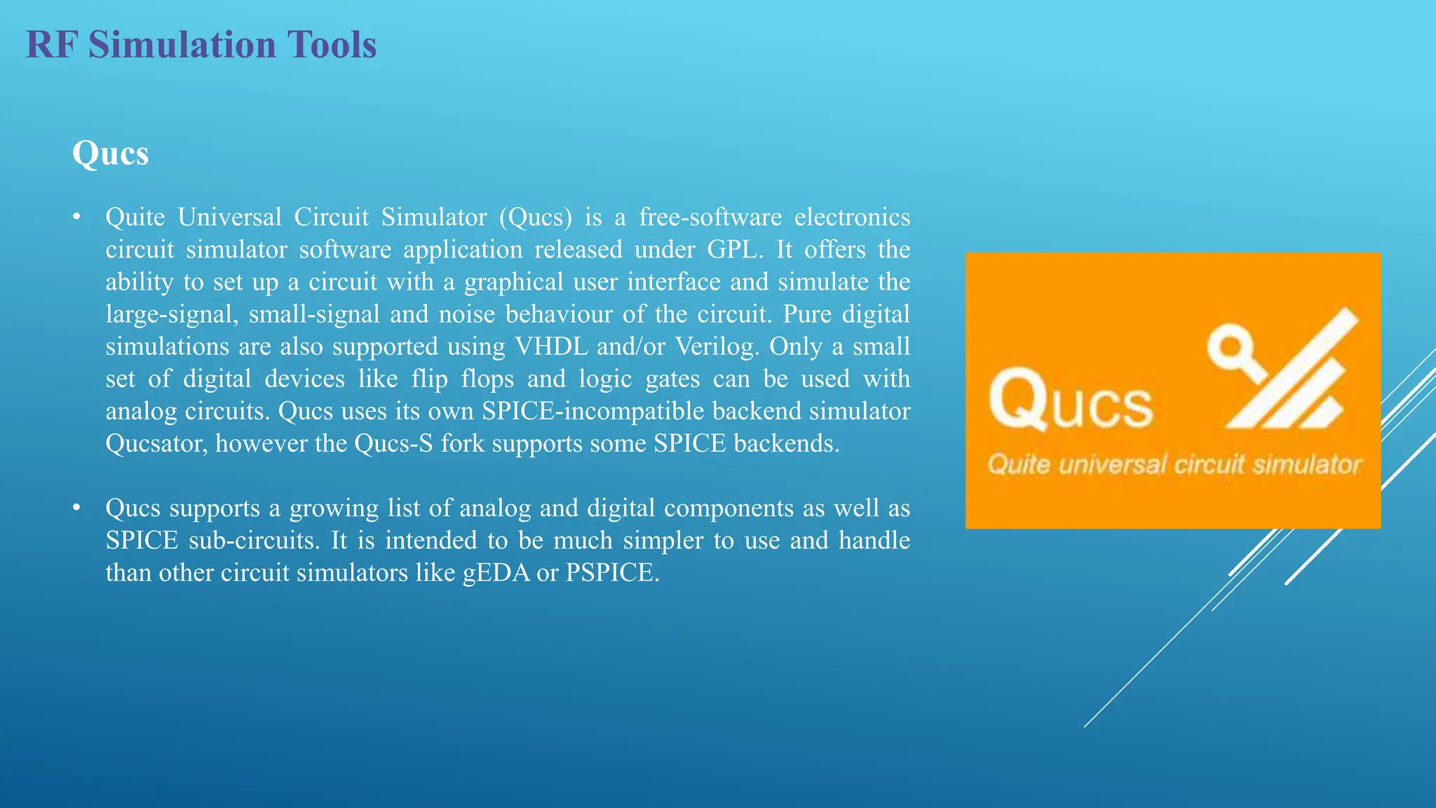 Radio Frequency and Microwave Simulation Tools | PPTX