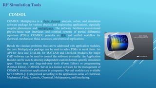 Radio Frequency and Microwave Simulation Tools | PPTX