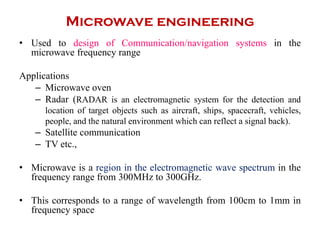 RF and Microwave Engineering | PDF