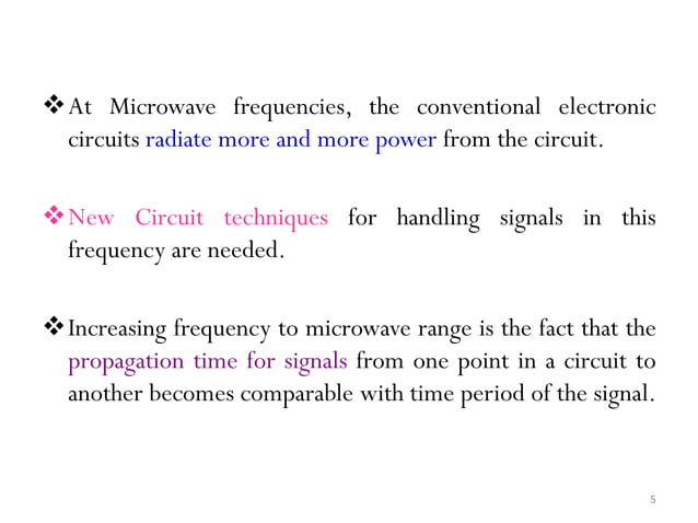 RF and Microwave Engineering | PDF
