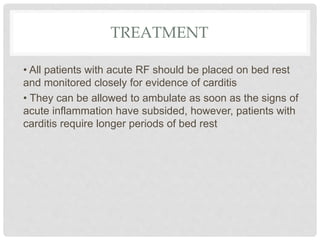 Rheumatic Fever and Rheumatic Heart Disease | PPTX