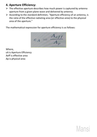 Rf antenna basics | PDF