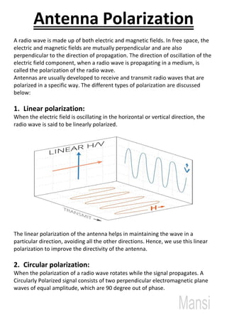 Rf antenna basics | PDF