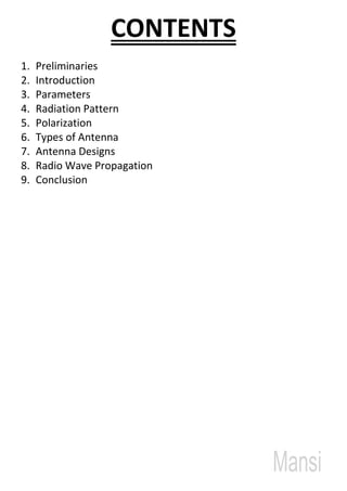 Rf antenna basics | PDF