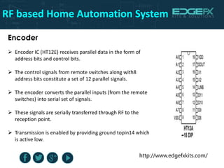 RF Based Home Automation System | PPTX