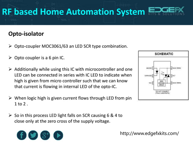 RF Based Home Automation System | PPTX