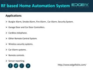 RF Based Home Automation System | PPTX