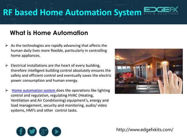 RF Based Home Automation System | PPTX