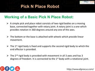 RF Based Pick And Place Robotic Arm | PPTX