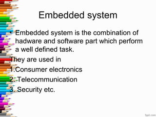 Rf bases door lock system | PPT | Computer Peripherals | Computing