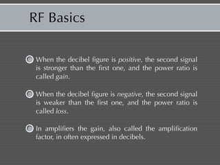 Rf basics | PDF | Digital Audio | Computer Software and Applications