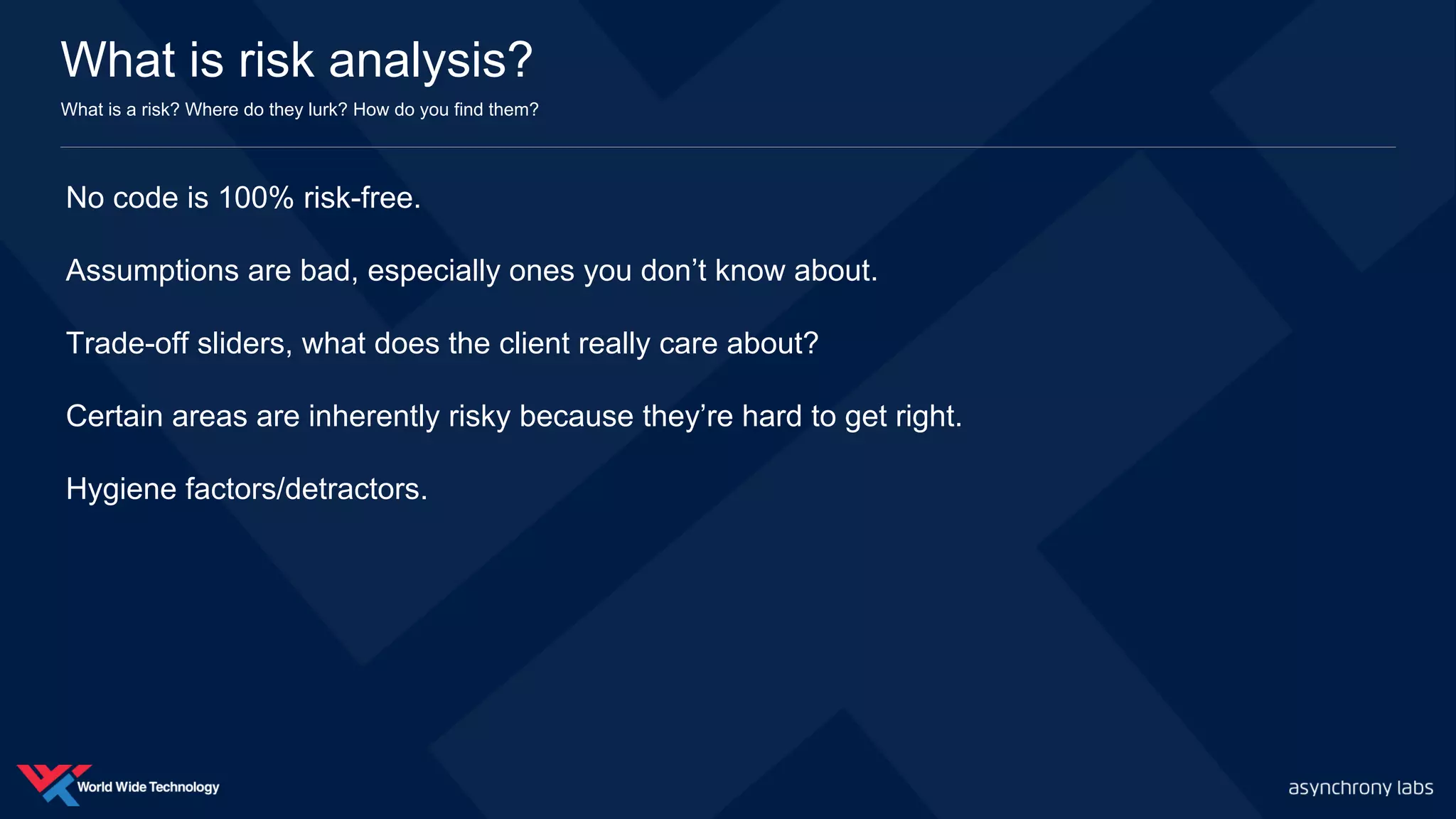 Risk Analysis and RFC 1149 (IP on Avian Carriers) | PPT