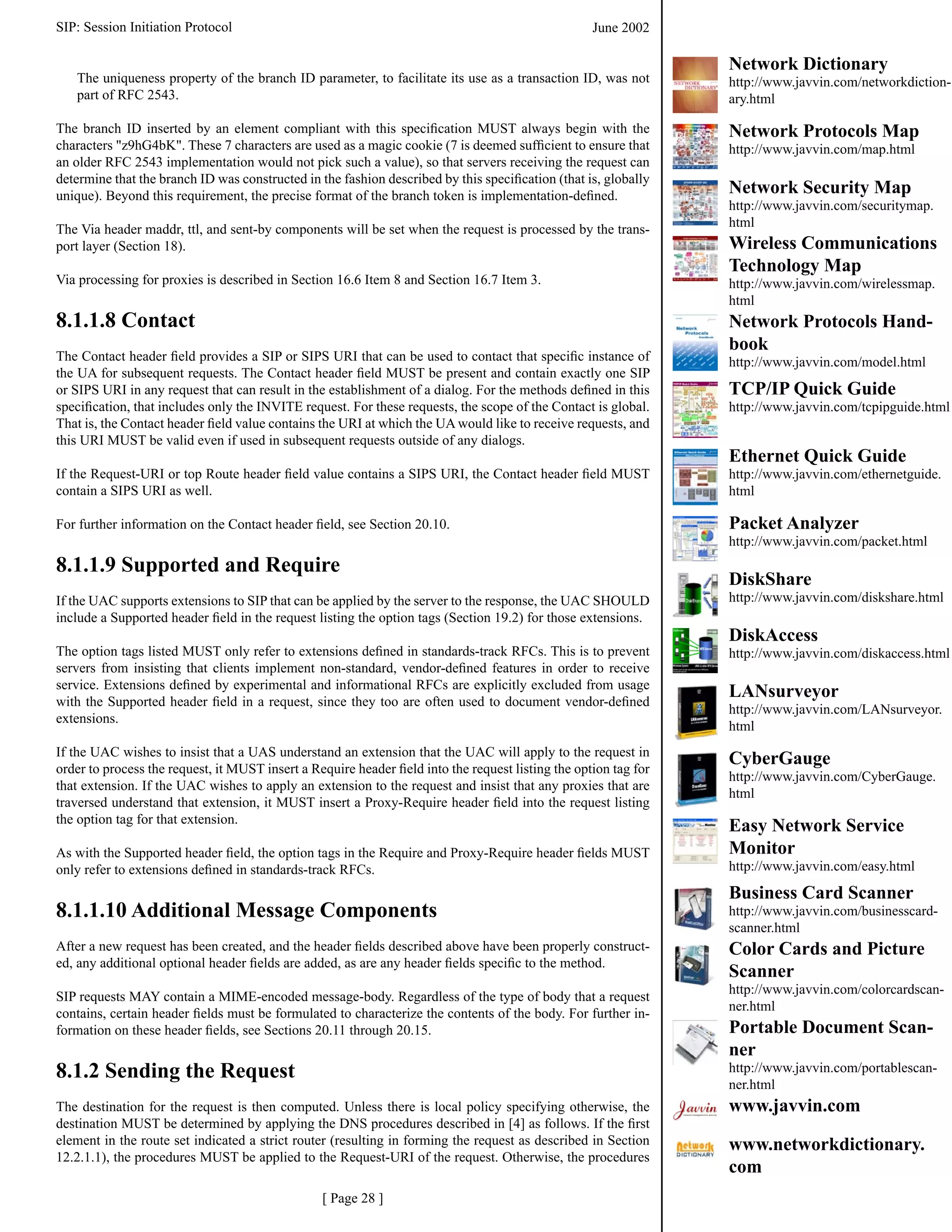 Rfc3261 | PDF