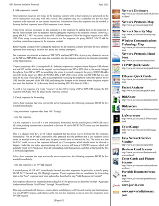 Rfc3261 | PDF