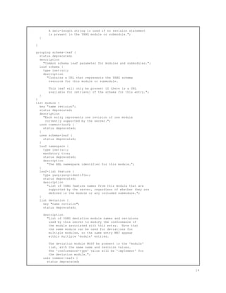 RFC8525(YANG Library)の勉強資料。 | PDF