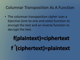 Rail-Fence Cipher Presentation | PPTX