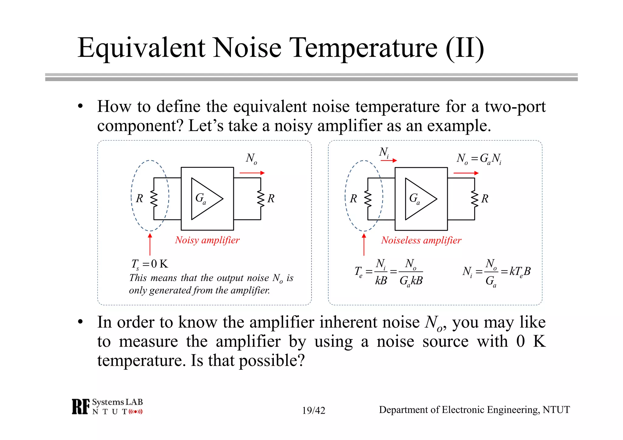 RF Module Design - [Chapter 2] Noises | PDF