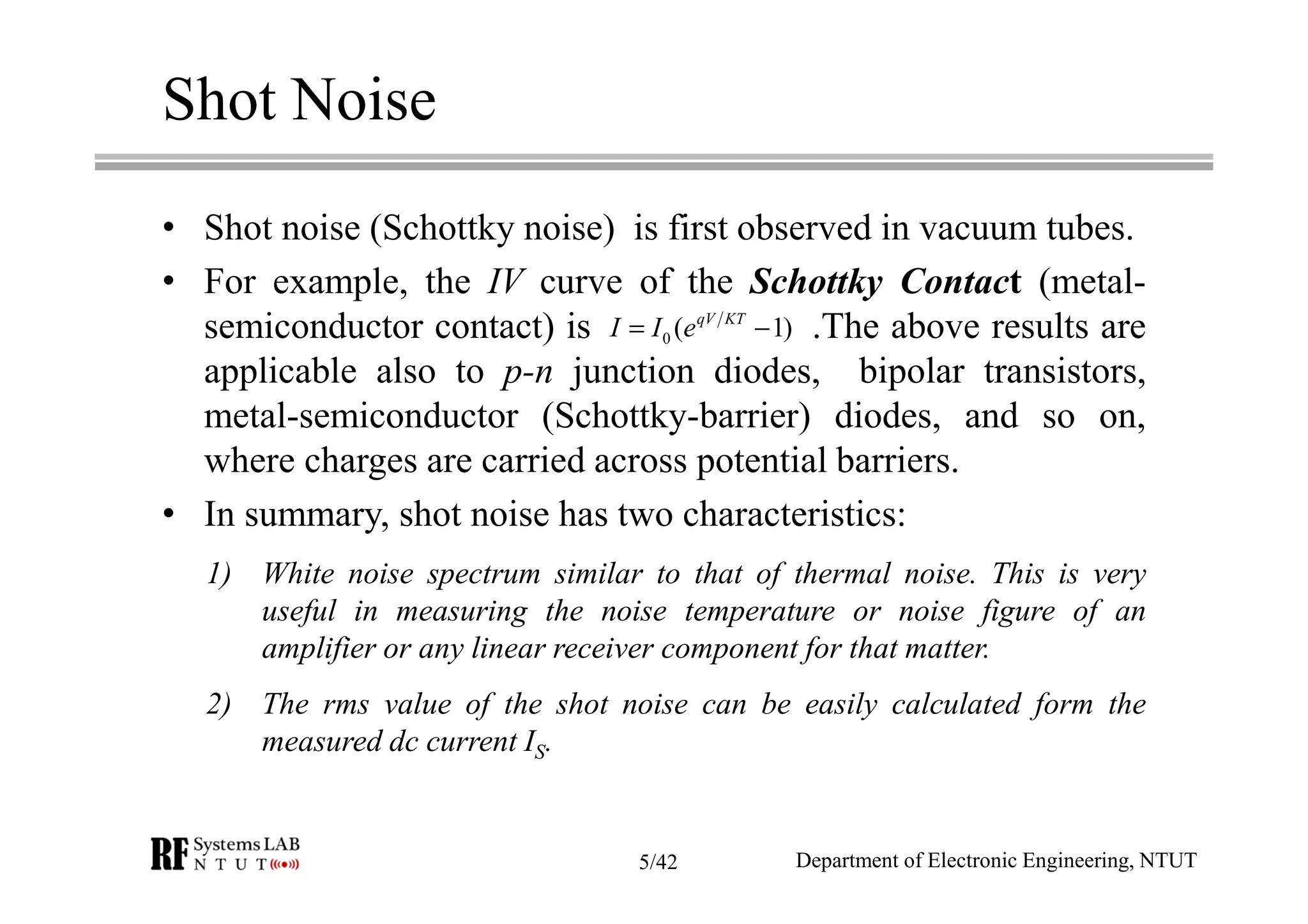 RF Module Design - [Chapter 2] Noises | PDF