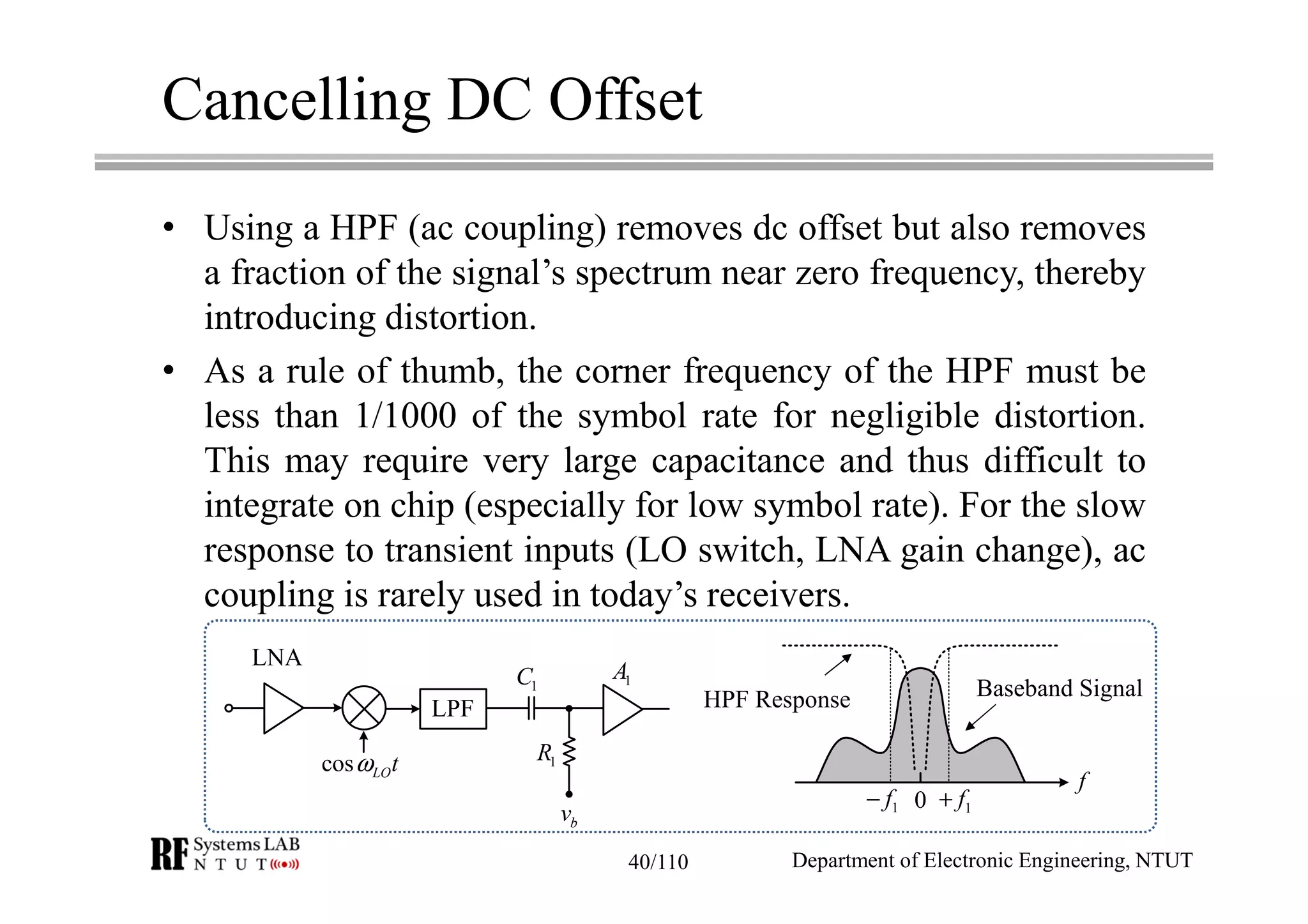RF Module Design - [Chapter 4] Transceiver Architecture | PDF