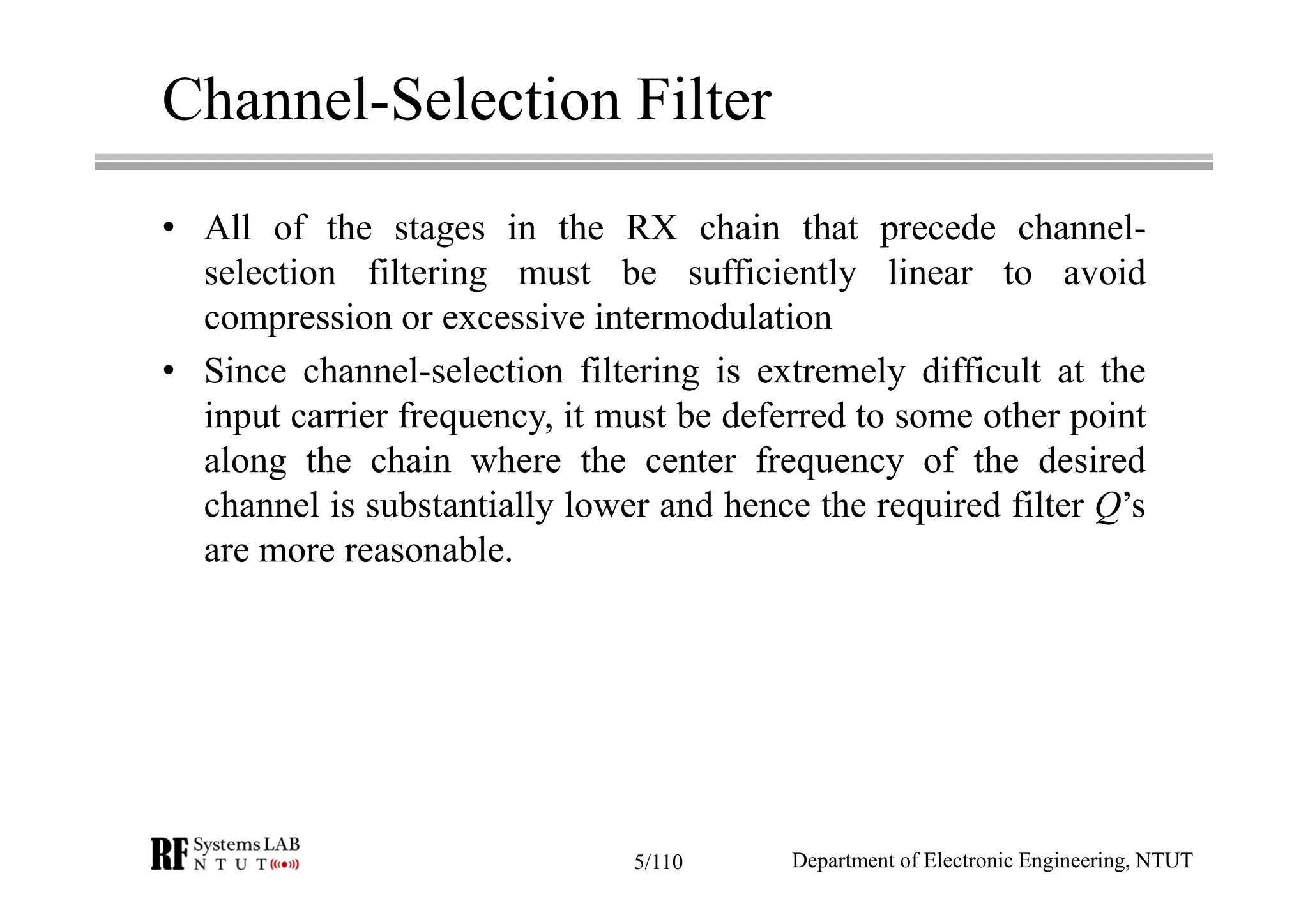 RF Module Design - [Chapter 4] Transceiver Architecture | PDF