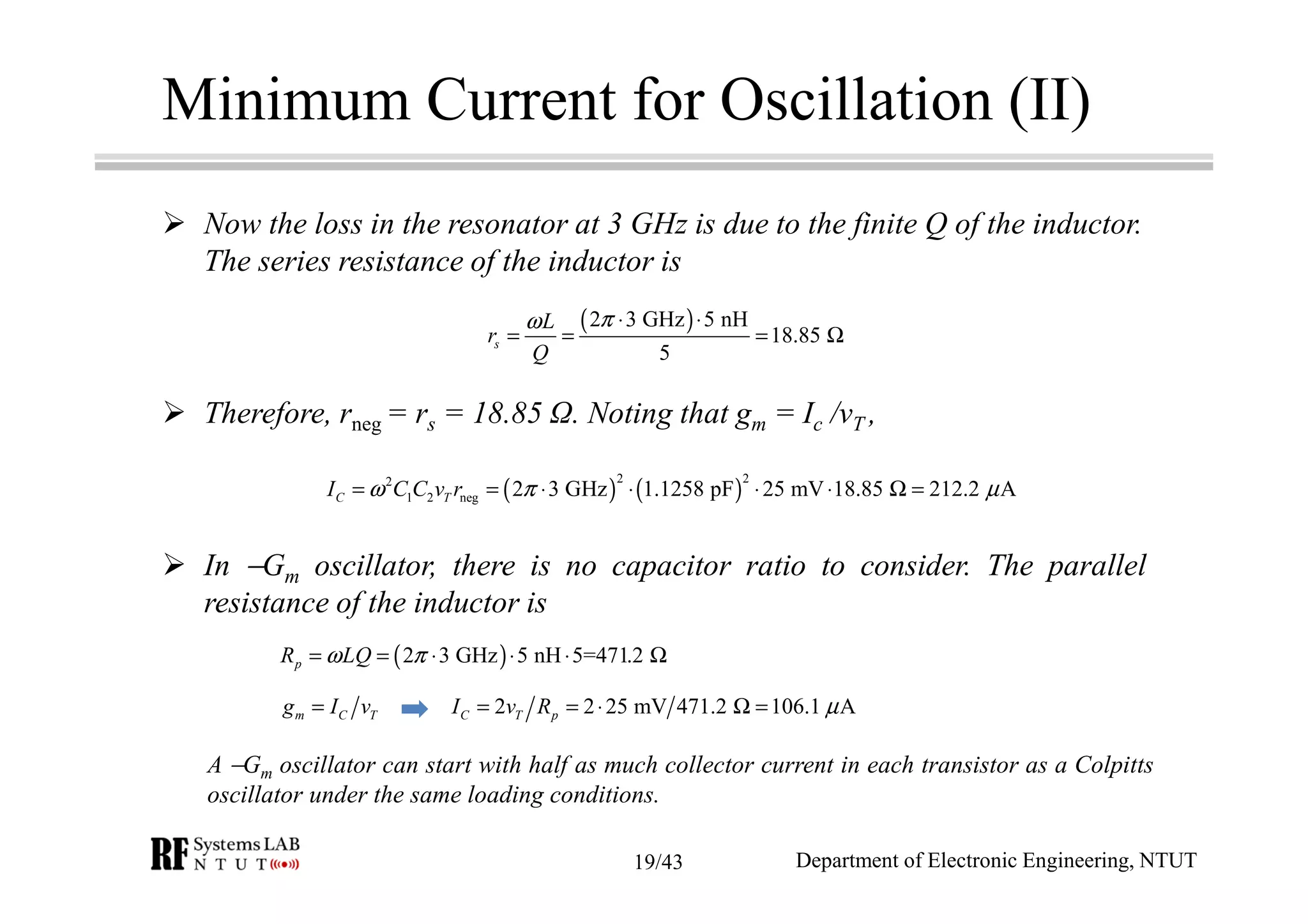 RF Module Design - [Chapter 7] Voltage-Controlled Oscillator | PDF