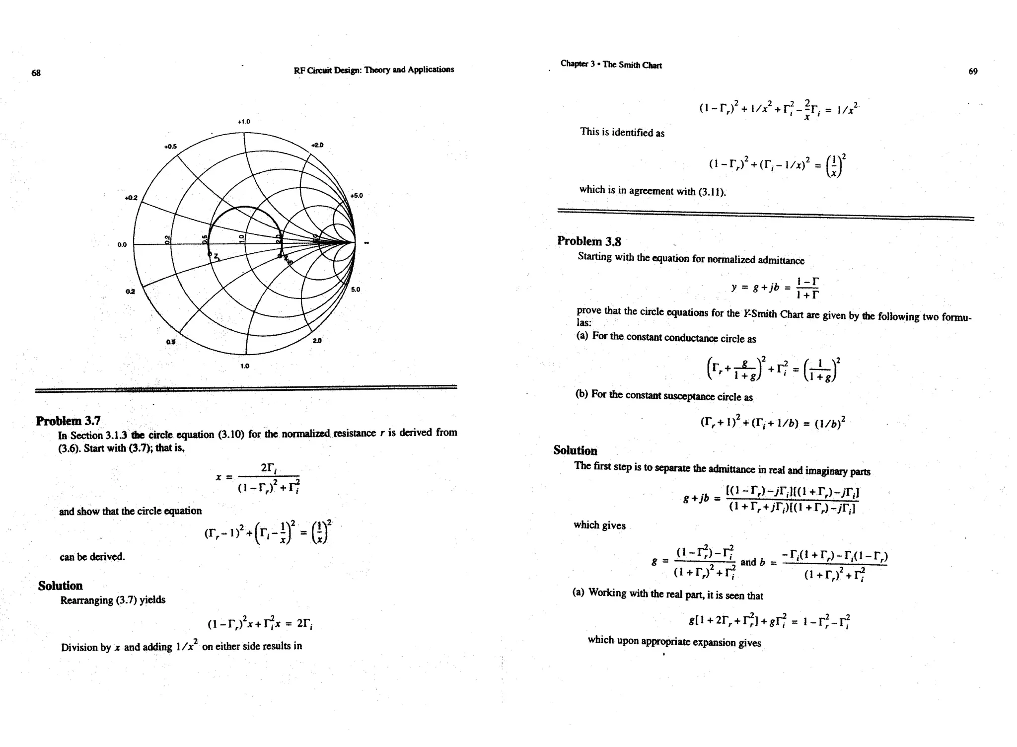 Rf circuit design_theory_and_application_by_ludwig_bretchko_-_solution_manual | PDF