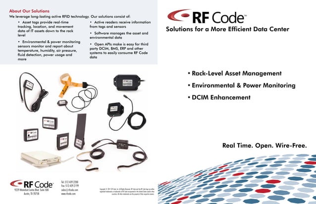 Rf Code Solutions Brochure | PPT