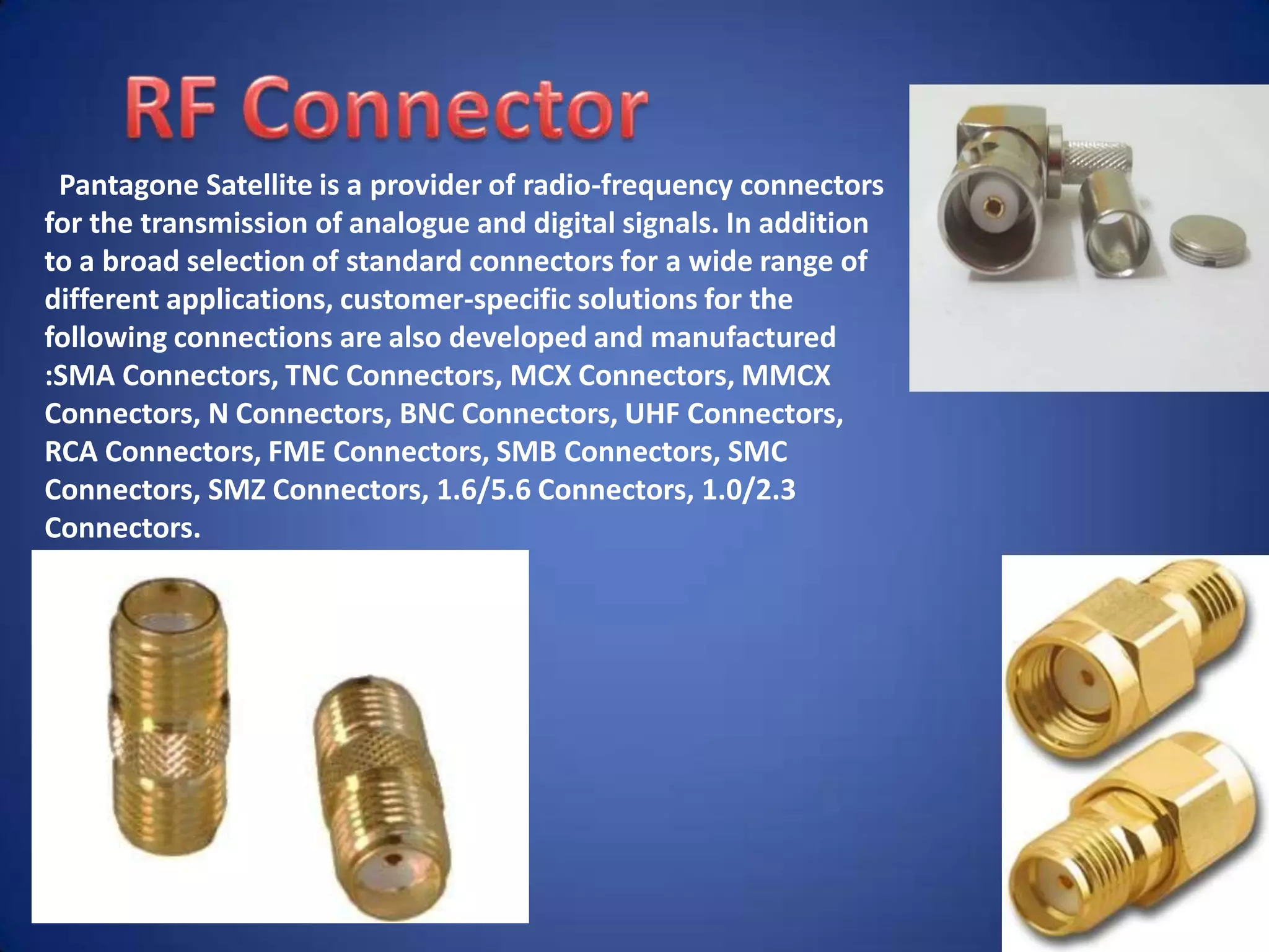Rf connector | PPT