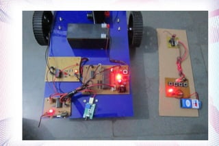 Rf controlled fire fighting robot | PPT