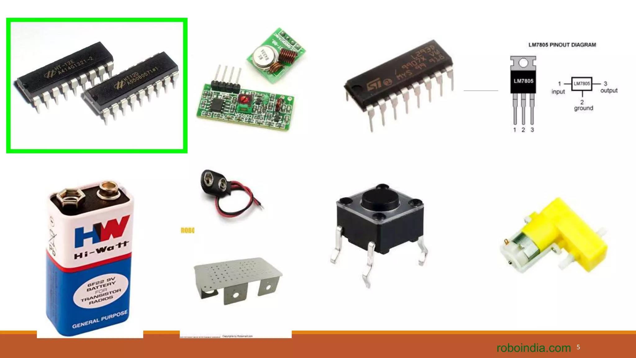 Rf Controlled Robot Or Wireless Robot Ppt