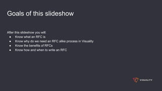 Rfc process in visuality | PPT