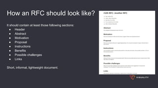 Rfc process in visuality | PPT