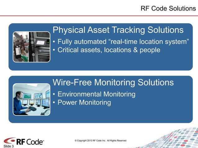 RF Code solutions presentation | PPT
