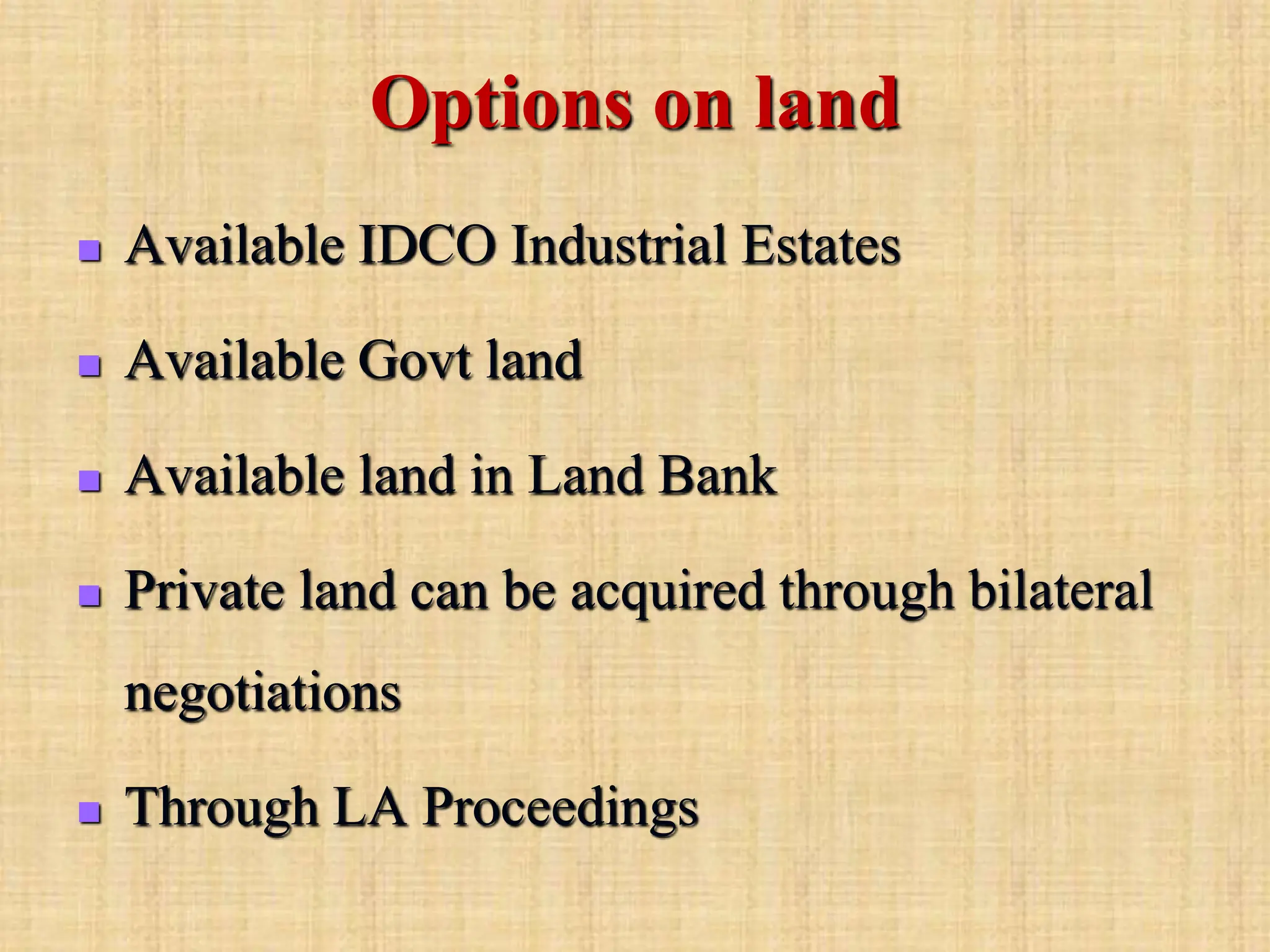 Land Acquisition Rehabilitation and Resettlement Act, 2013 | PPT