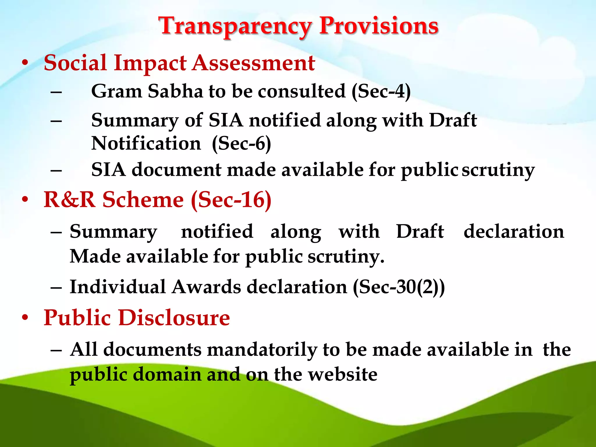 Land acquisition procedure in Gujarat State | PPTX