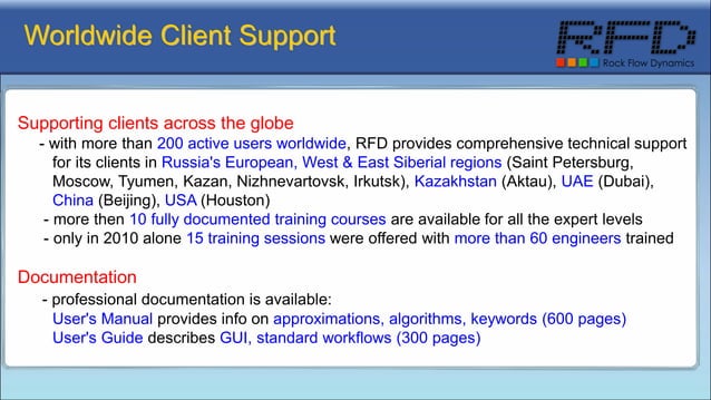 Rock Flow Dynamics (Rfd) | PDF