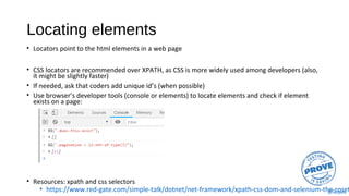 Robot Framework for beginners and what is new at 2019 | PPT | Web Development | Internet