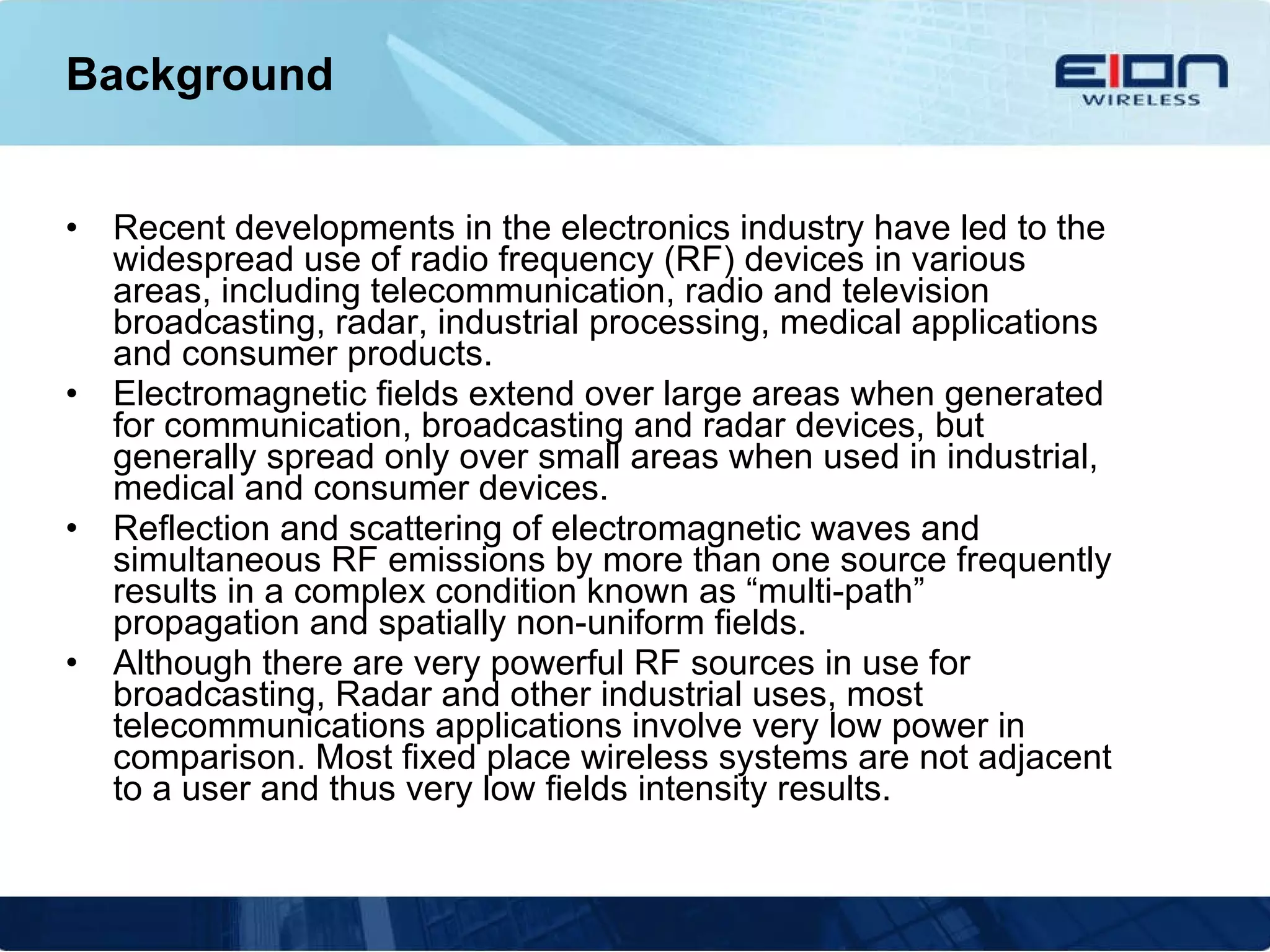RF Exposure and Limits | PPT | Physics | Science