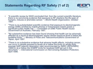 RF Exposure and Limits | PPT | Physics | Science