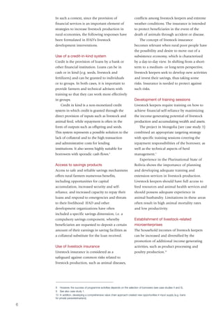 Livestock and Rural Finance | PDF