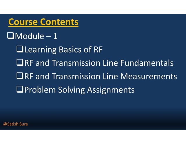 Rf fundamentals | PDF | Physics | Science