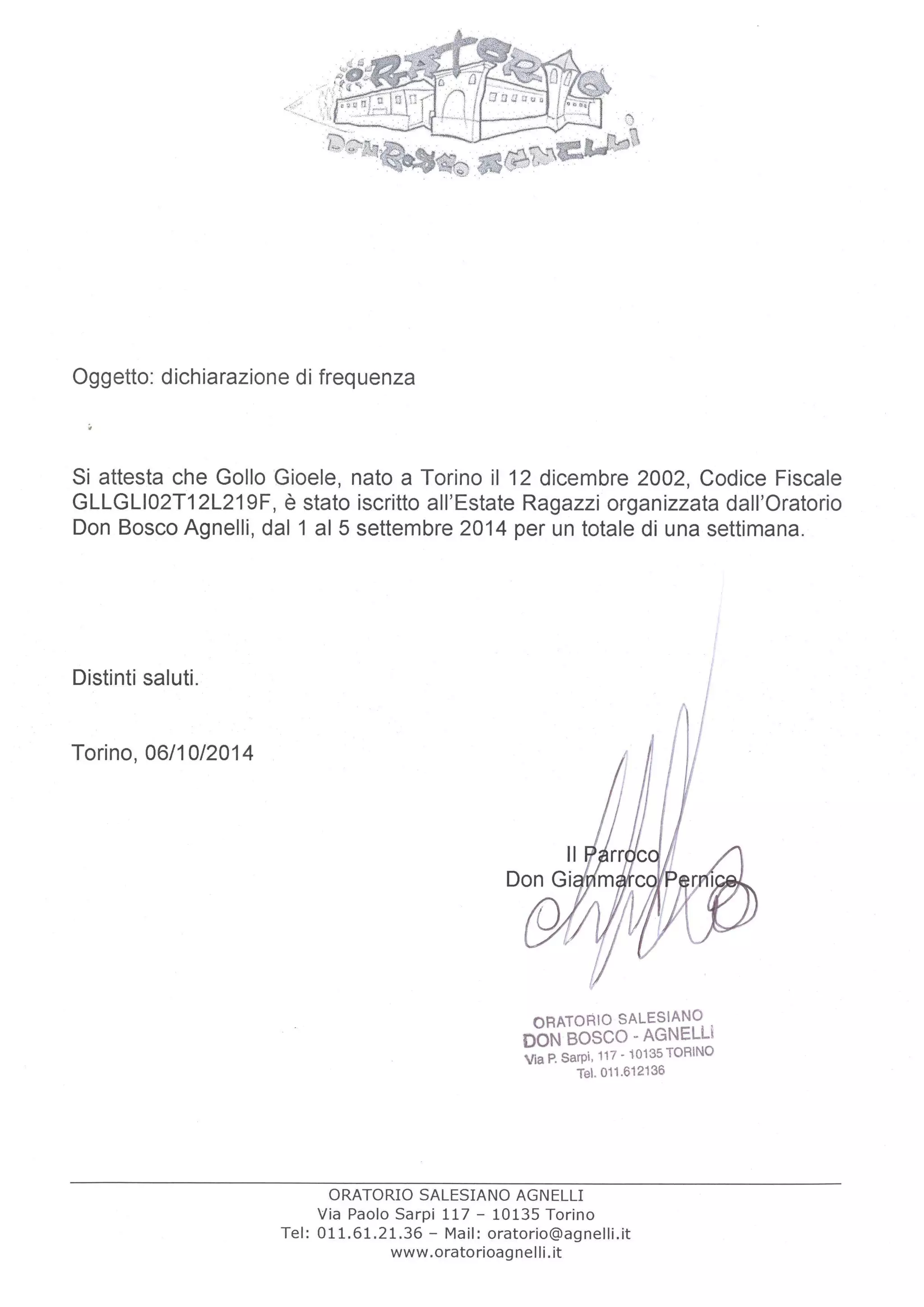 2014 agnelli estate ragazzi | PDF