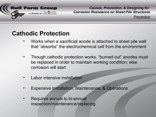 Causes, Prevention, & Designing for Corrosion Resistance on Sheet Pile ...